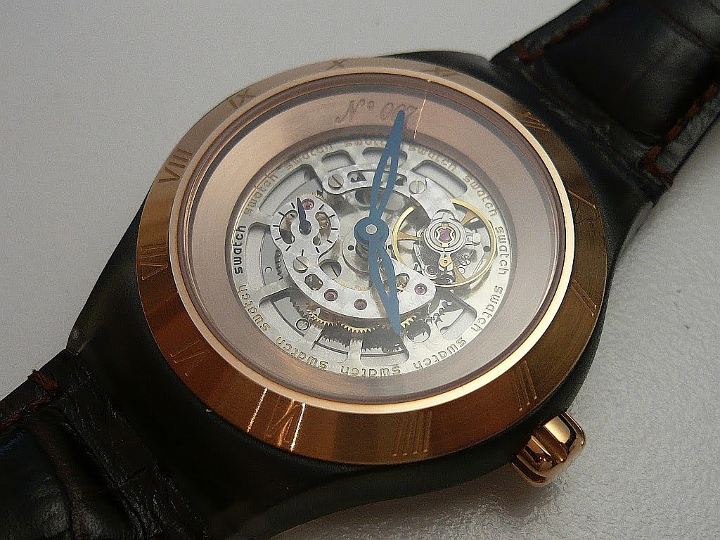 Swatch: Diaphane One Turning Gold