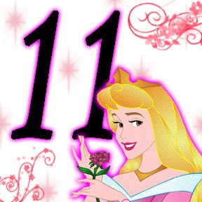 One Step at a Time: Disney Princess Table Numbers