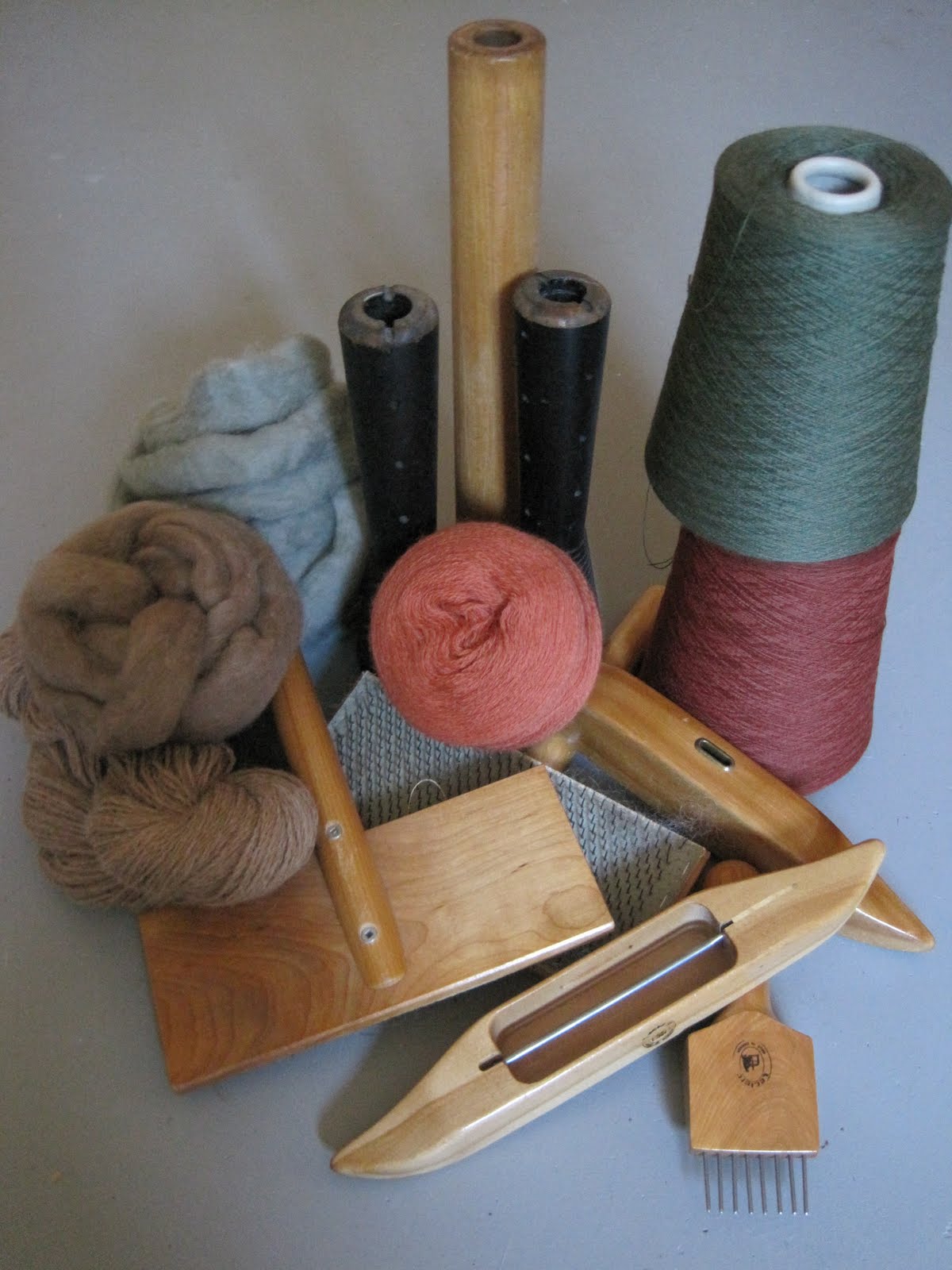 Tools of the Trade - Qualicum Weavers & Spinners Guild