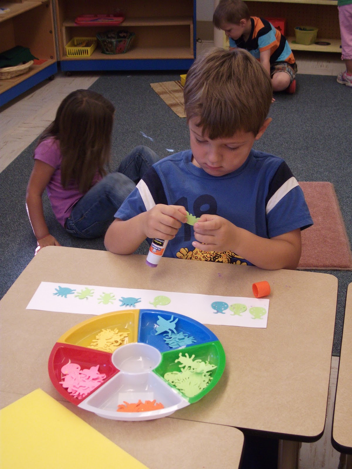 Sunshine Mountain Preschool: Work time