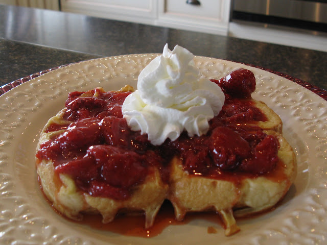 Mennonite Girls Can Cook: Waffled Cinnamon Raisin French Toast