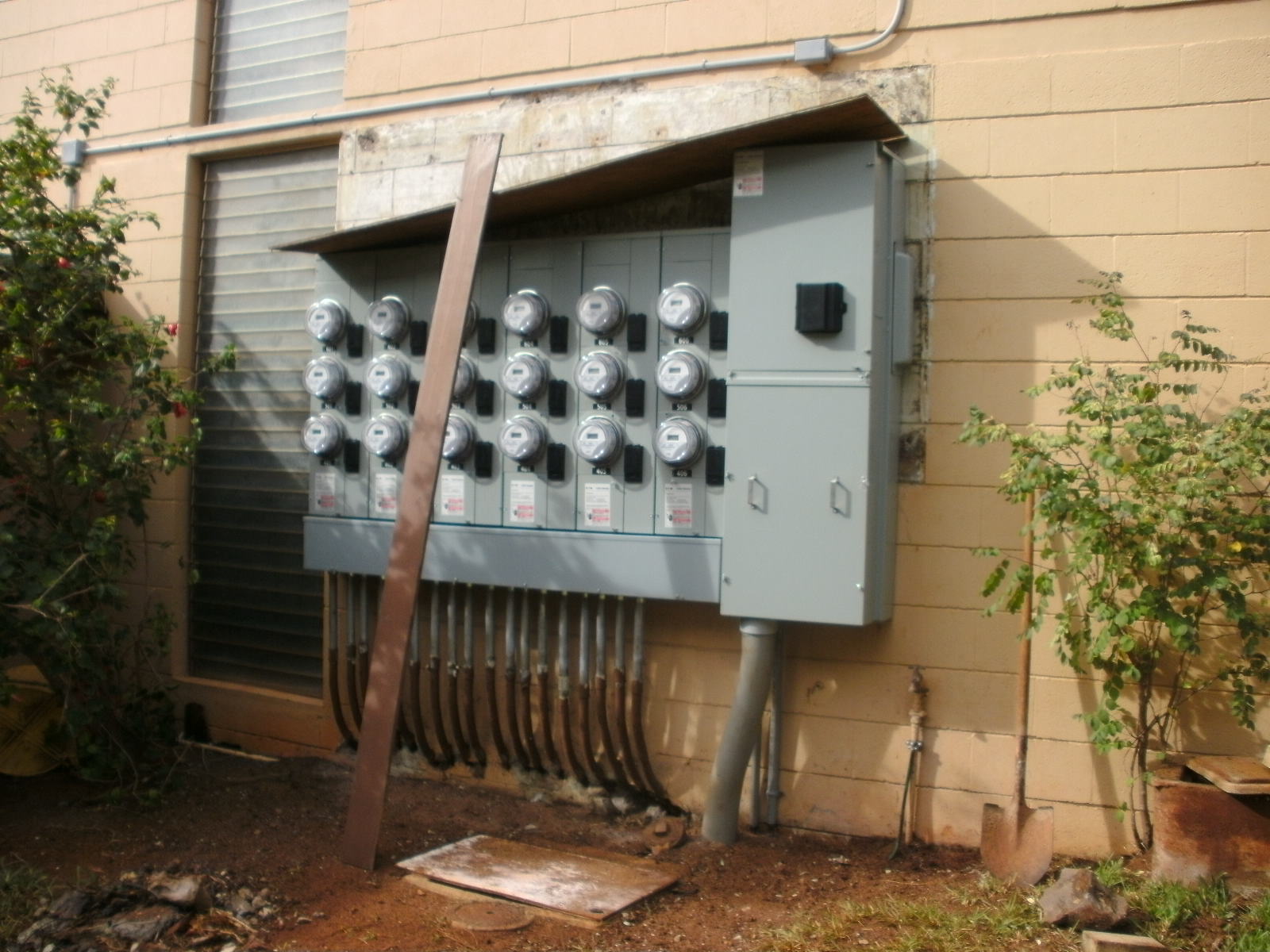Haleiwa Surf Condos: Cover for Electrical Panel Boxes
