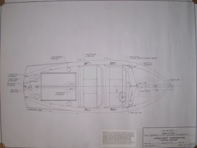 1940 Chris Craft Deluxe: Drawings from Mariners Museum