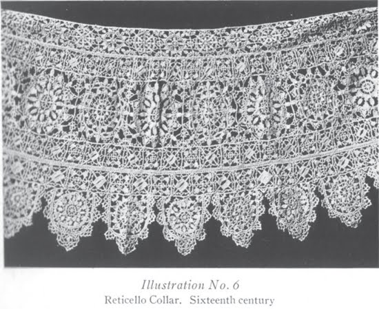 Italian Needlework: Different Styles of Reticello - Part Four