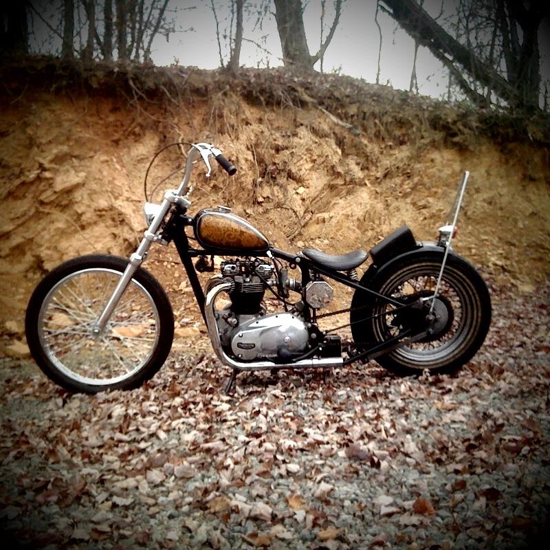 IN RUST WE TRUST: Triumph Chopper