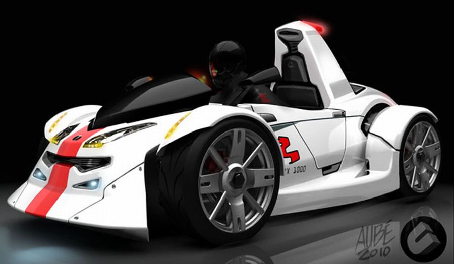 Motomobile Mark IV: A four wheeled electric motorcycle | Car And Engines