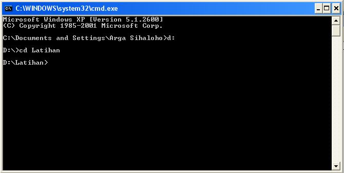 Compile Java Melalui Cmd