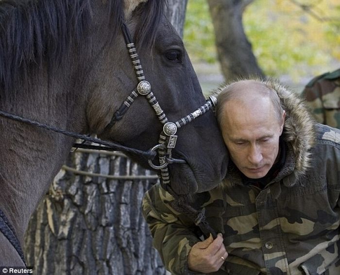 Daily Cool Pics: Cute Photos of Vladimir Putin with Animals