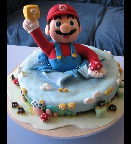 Dunia Gambar : Kek Bertemakan Permainan Video | Duniaku bersamamU