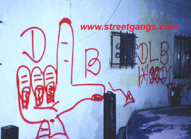 Blood Piru Knowledge "Wall Graffiti" | Blood Piru Knowledge