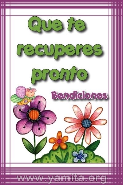 Que te recuperes pronto | Tarjetas Cristianas