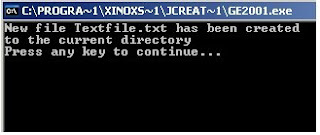 Planet Codes: How to create and write text file in java?