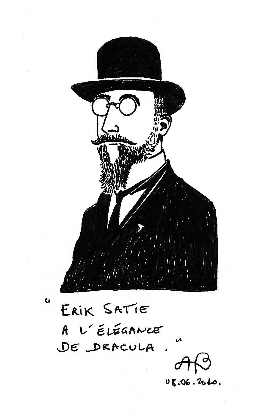 Erik Satie - Gnossienne No.5 - LANKAART