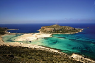 greek touring: Camping στη λιμνοθαλασσα Μπαλος, Χανια Κρητη