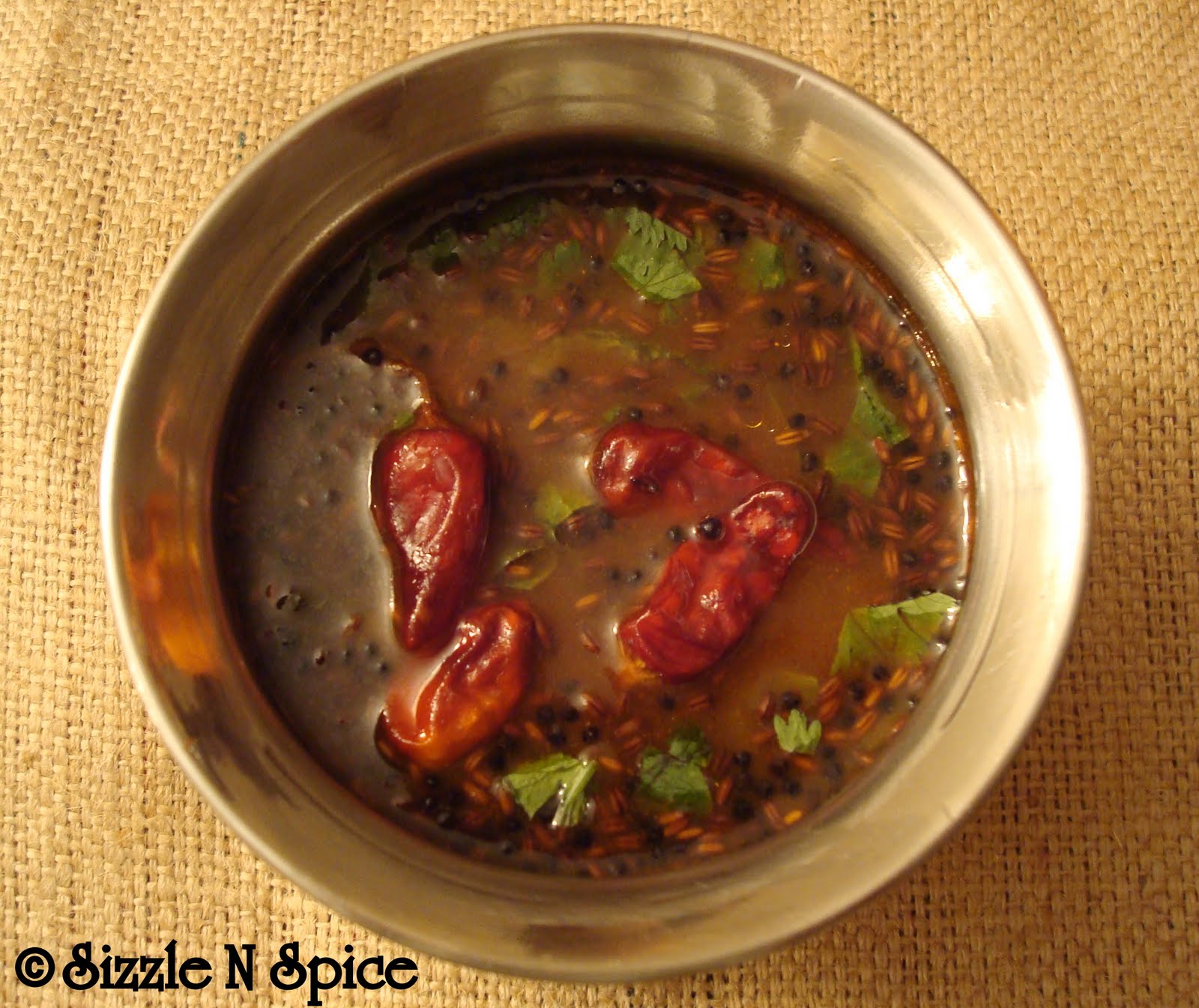 Sizzle N Spice: Chincheche Saar - Tamarind Saar/ Soup