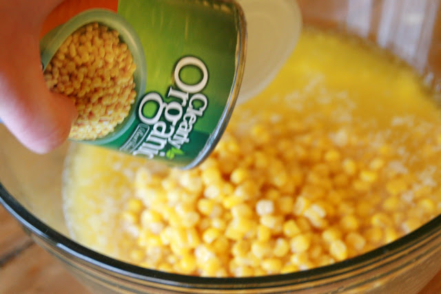 Cooking with Chopin, Living with Elmo: Baked Corn Pudding