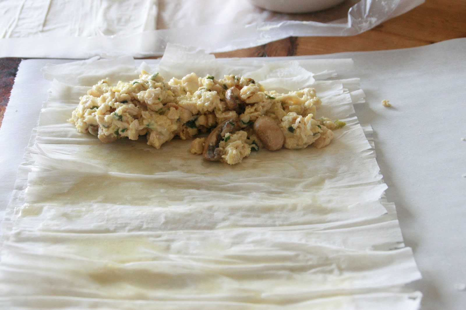 Cooking with Chopin, Living with Elmo: Austrian Chicken Strudel