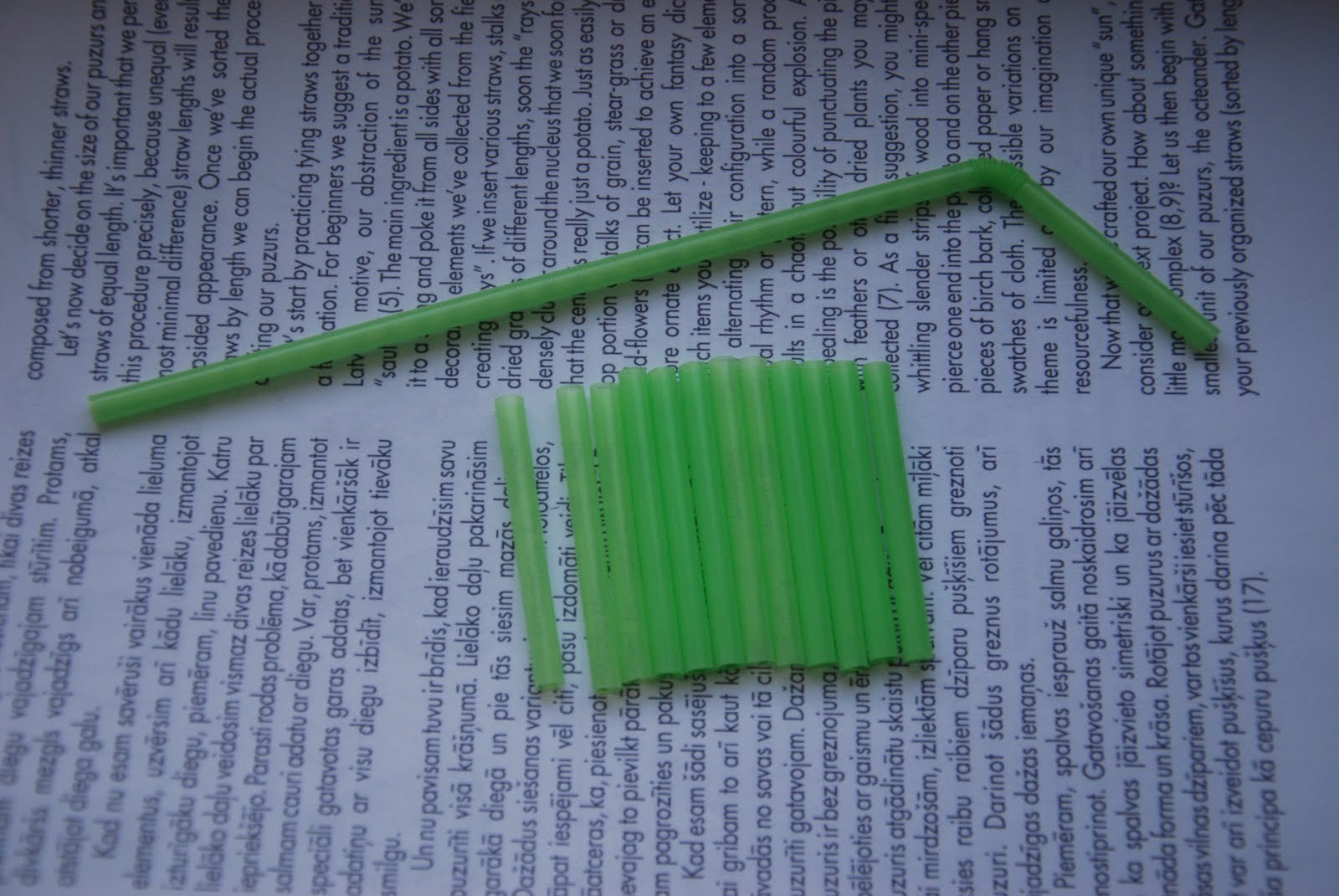 Puzurs: STRAW EXPERIMENT