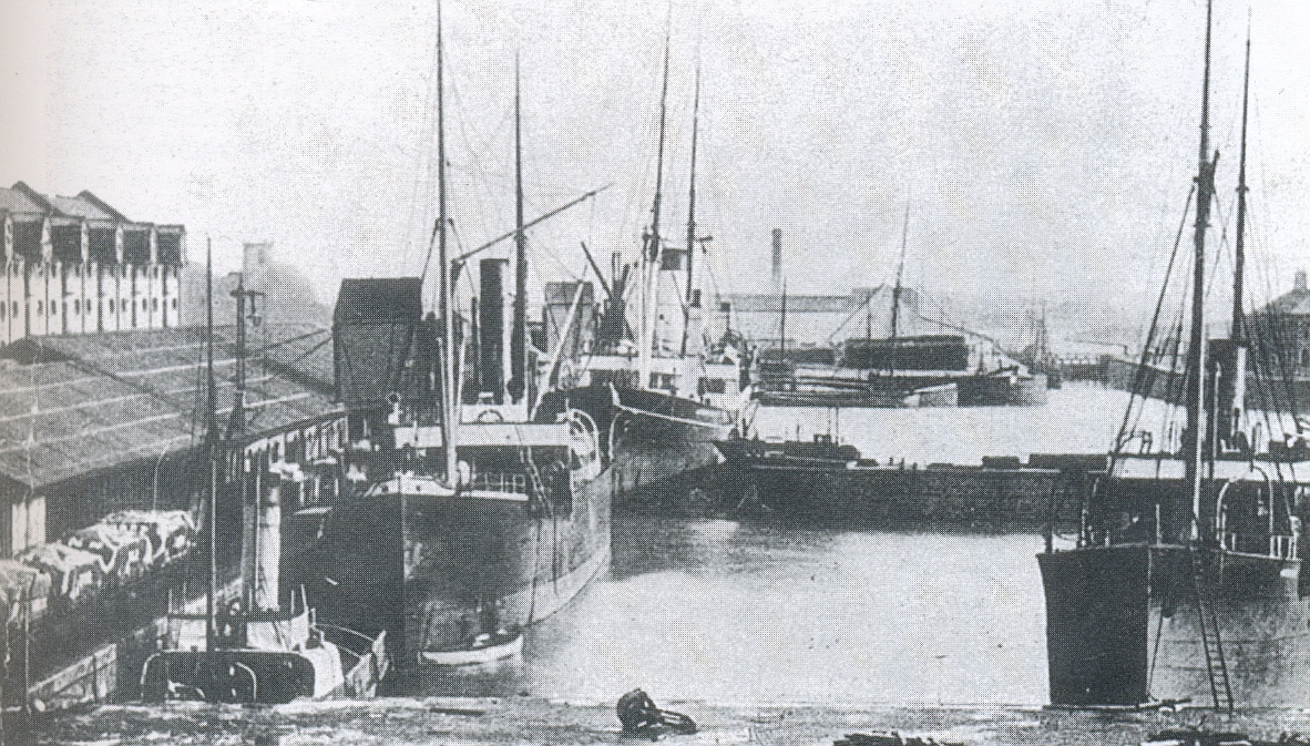 Old Boston: Dock Scenes