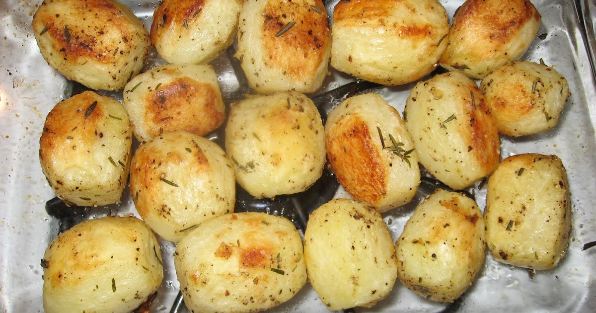 Seasoned with Love: Roasted Rosemary Tourne Potatoes