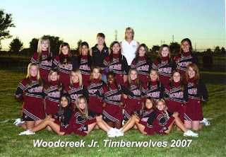 Woodcreek Jr. Timberwolves Cheer 2007-2008!!!!!!!!!!!!!!!!!!!!