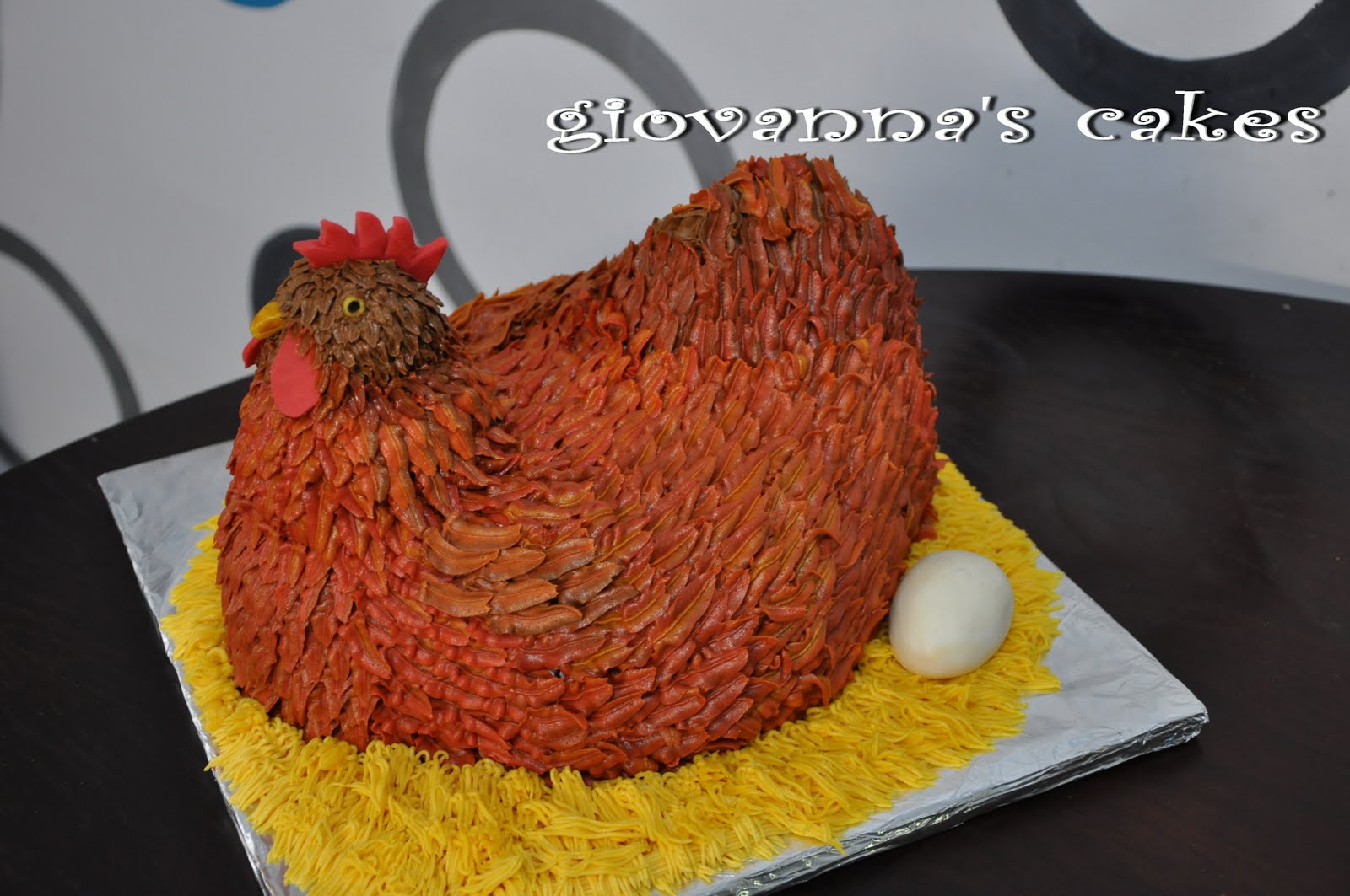 giovanna's cakes: hen cake