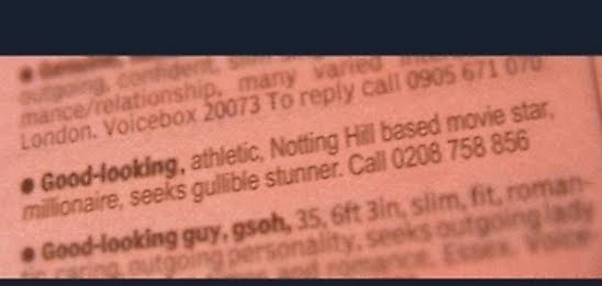 20 funniest personal ads of all time