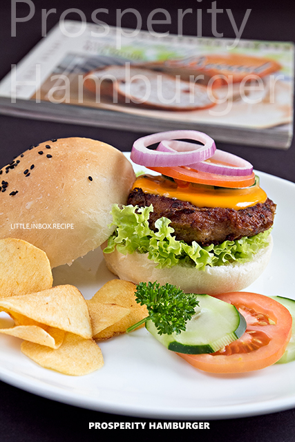 Little Inbox Recipe ~Eating Pleasure~: Prosperity Hamburger