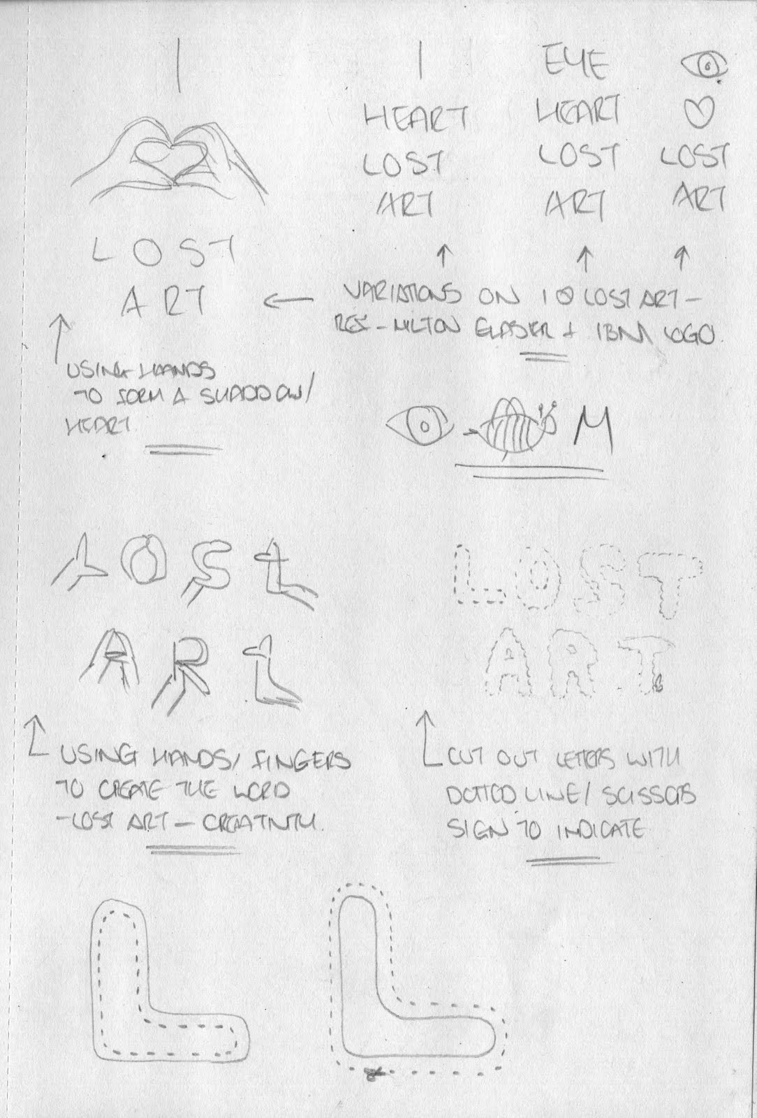 Lost Art: Sketchbook Ideas - Alternative Ideas