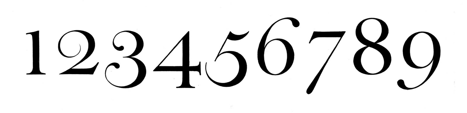 Typefoundry: Number Ten