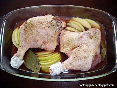 German Roast Duck with Potato Dumplings & Red Cabbage | Cooking Gallery