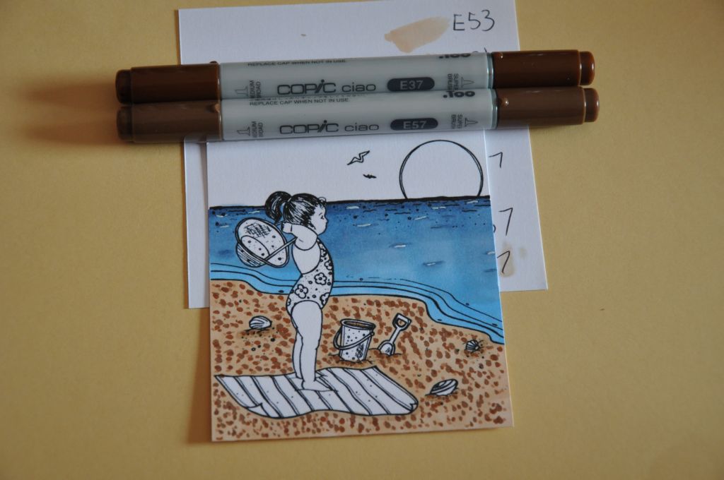 The Stamping Boutique: Copic Tutorial: Coloring Sand by Ashley Scheffler