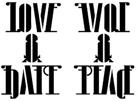Ambigram Love Hate