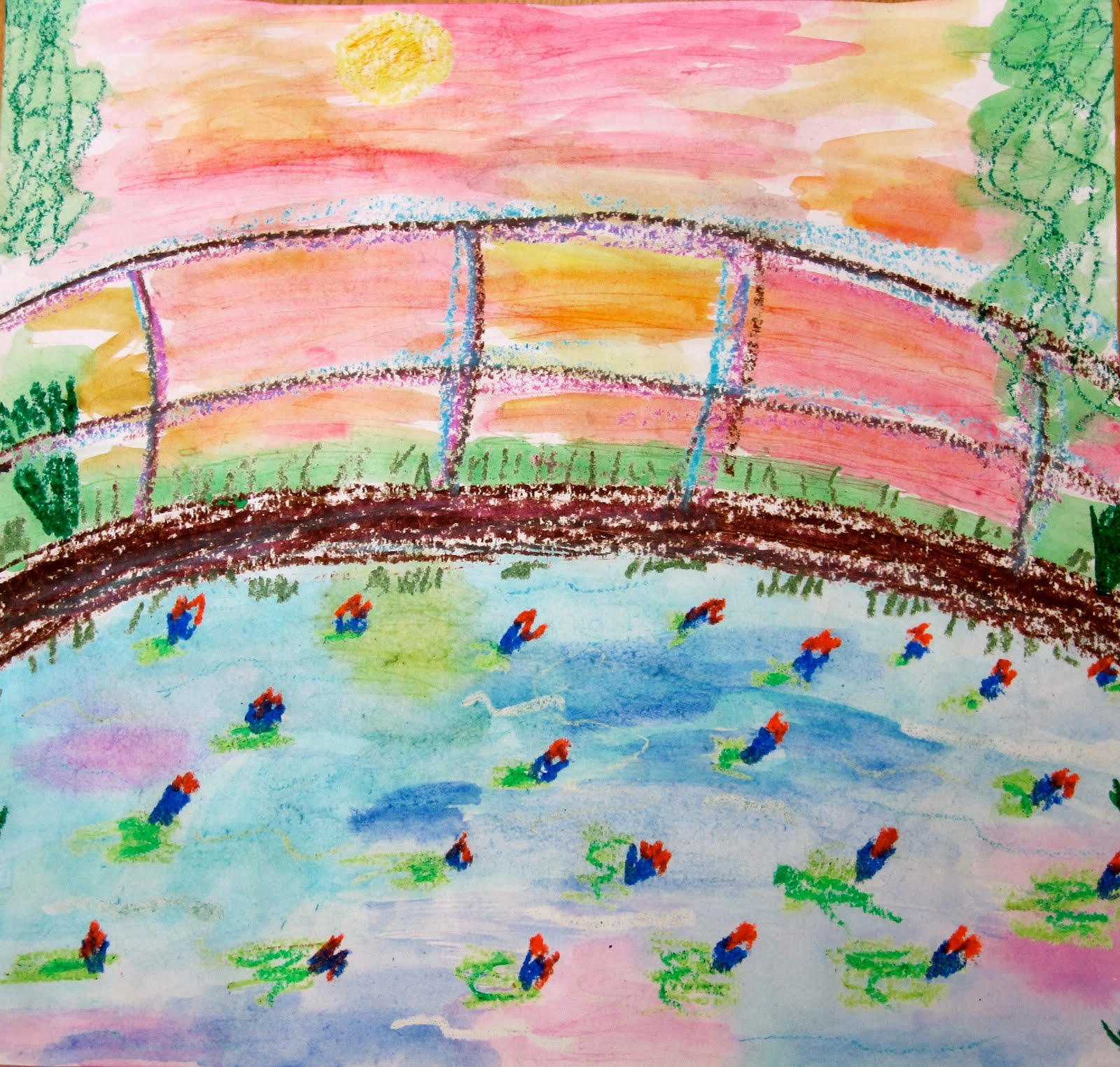 Art Explorium: Monet's Japanese Bridge