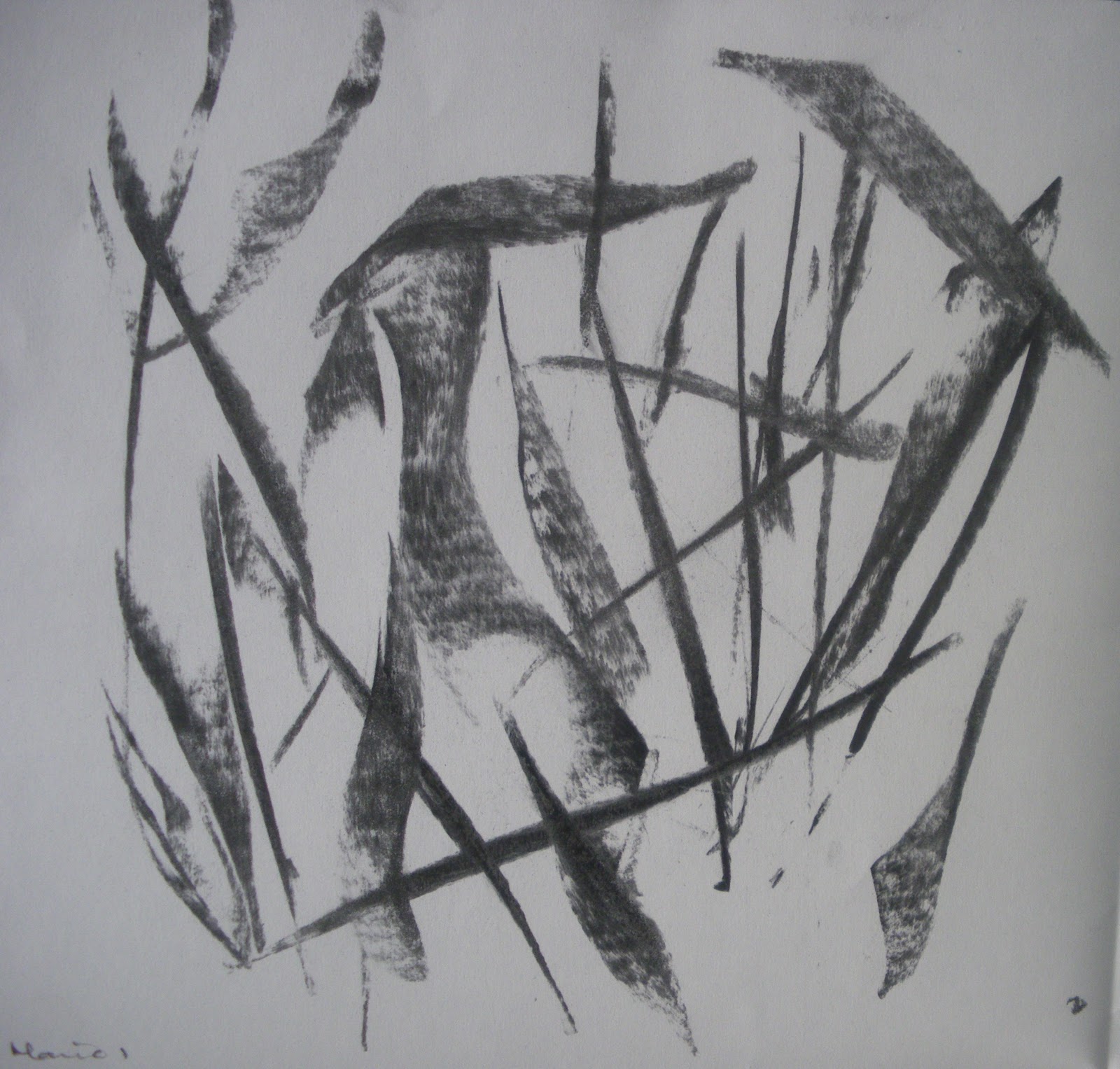 Art in Bradford: Drawing Studies the first 3 weeks