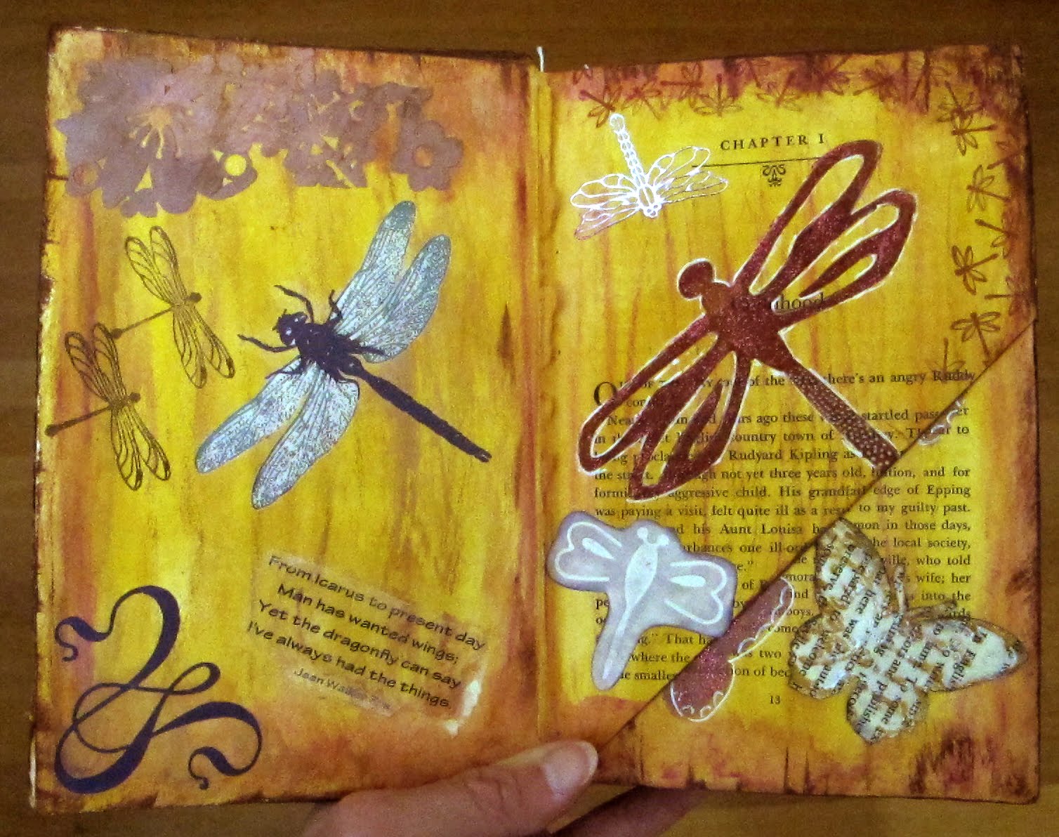 My little Crafty World: Altered Book Done