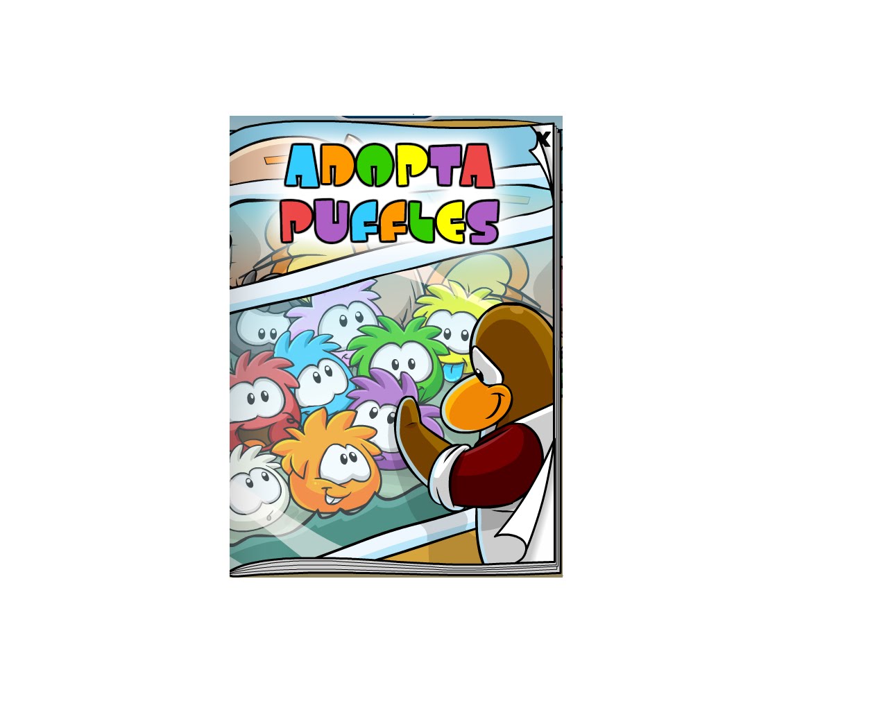 Club Penguin Ventas: Hoy adoptamos los puffles!!!: