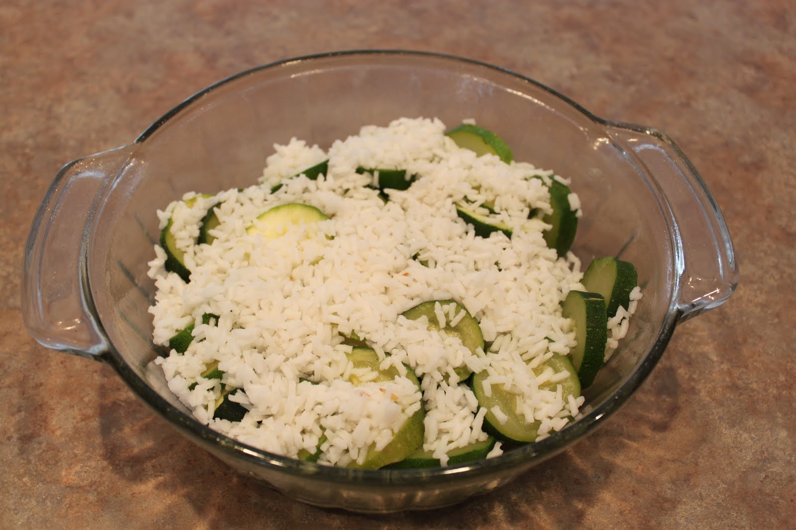 It's Fun 4 Me!: Baked Zucchini & Rice Soufflé