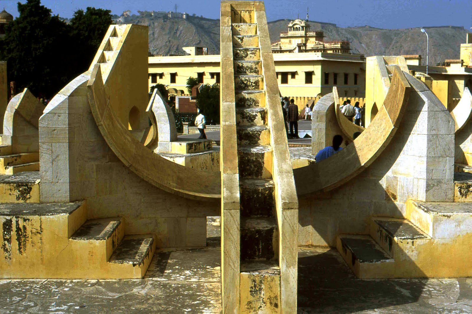Vi - I saw: Jantar Mantar - Observatório Astronómico de Jaipur, Jaipur ...