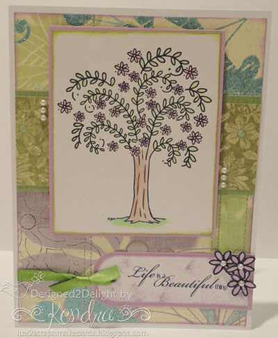 Luv 2 Scrap n' Make Cards: Whimsical Willow Tree