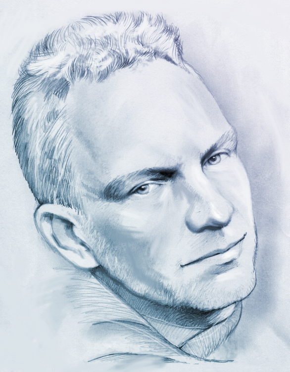 Sketch of the Day: "Sting"