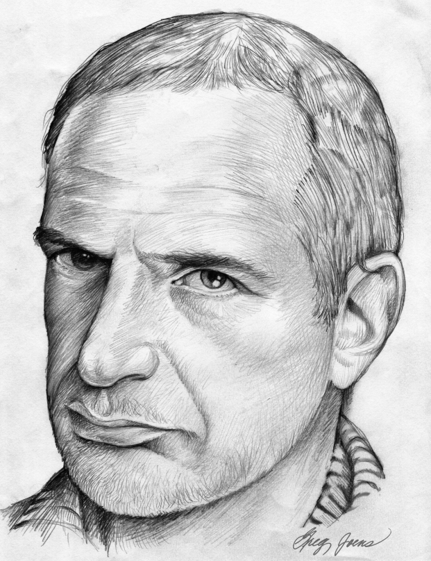Sketch of the Day: Donald Fagen of Steely Dan