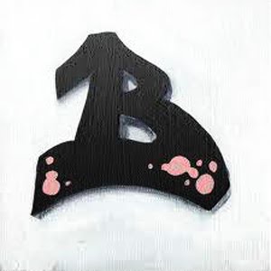 Graffiti Alphabets letters B Black