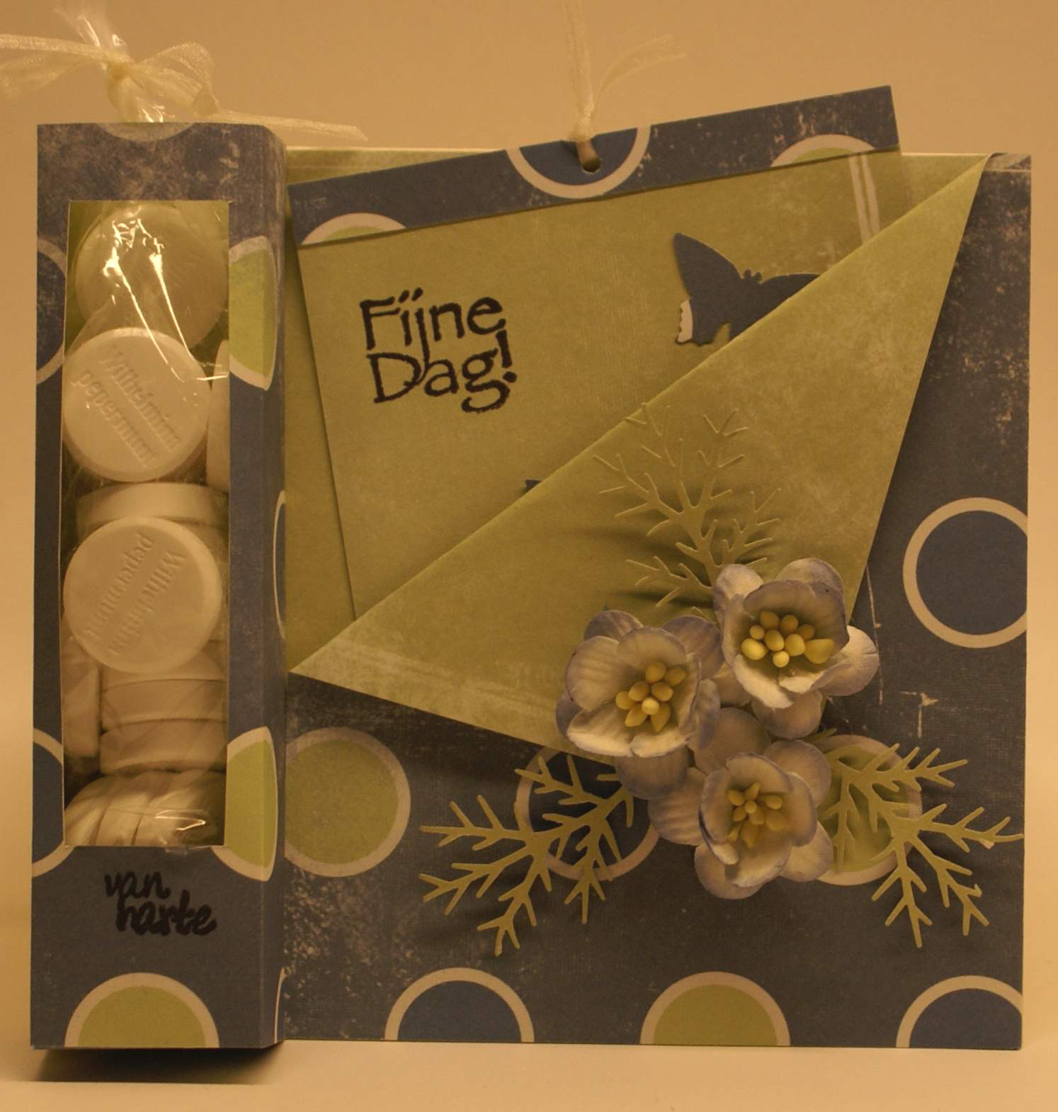 Anita's Creaties: Kadokaart met snoepjes.