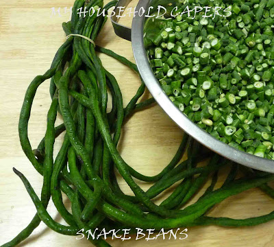 My household capers!: GLOSSARY: SNAKE BEAN