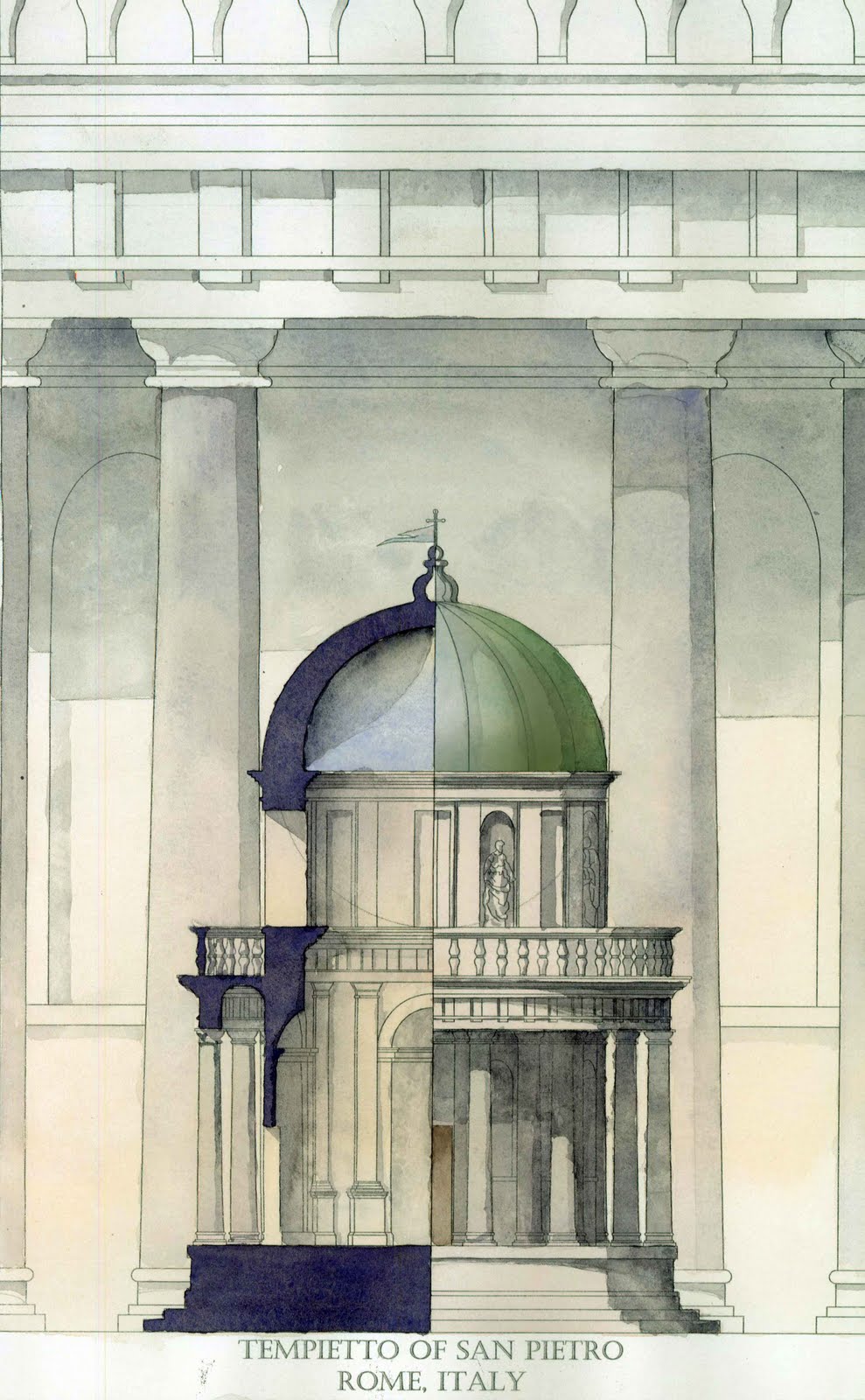Spencer Alley: Bramante's Tempietto