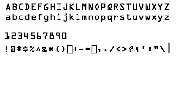 Acid Fonts: OCR Fonts (Used In Credit Cards)