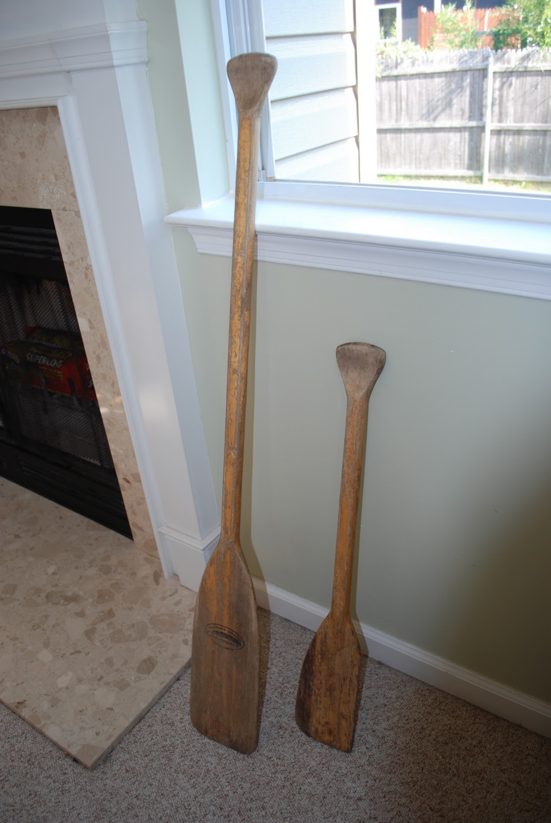 Tulip and Turnip: DIY Oars, Pottery Barn Style