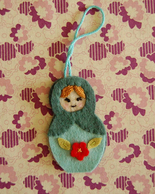 Sew to Speak: April's Mini Matryoshkas