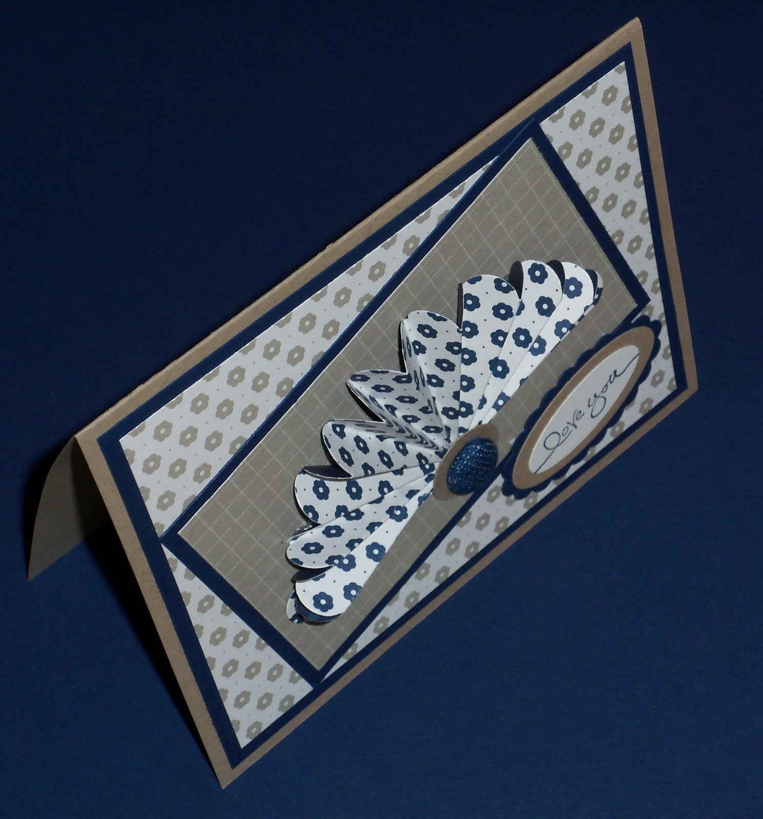 Crafts by Beth: Fan Fold Card